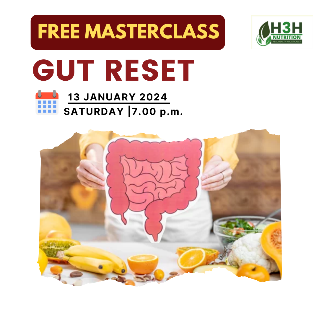 FREE GUT Masterclass - H3Hnutrition